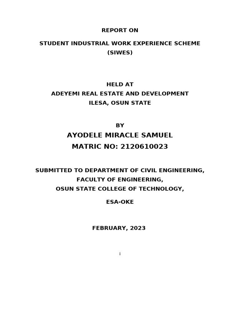 AYODELE MICRACLE (2) | PDF