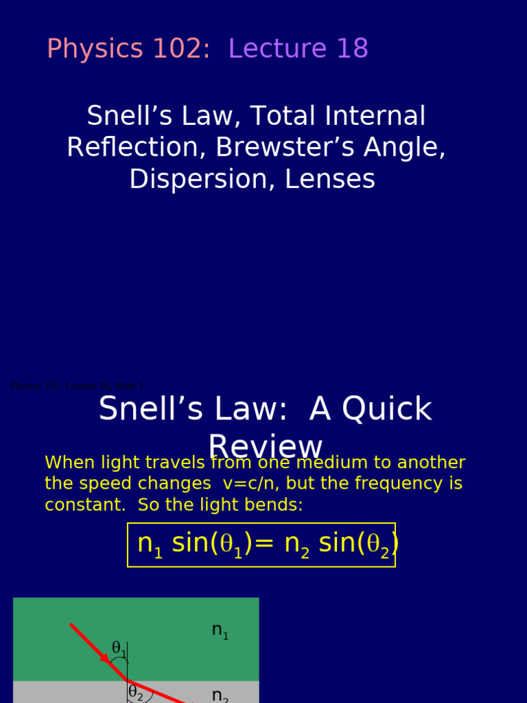 lect18_handout | PDF | Glass Engineering And Science | Physical Phenomena