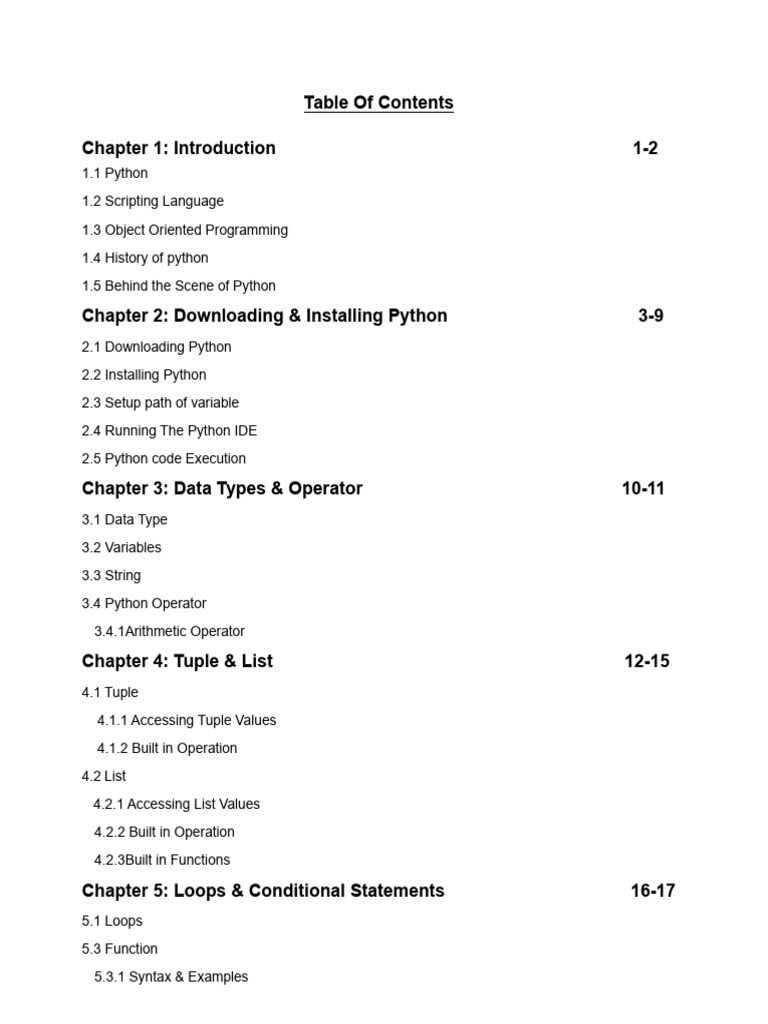 PYTHON REPOT Final Master - Removed - PDF Print Final | PDF | Scripting Language | Python ...