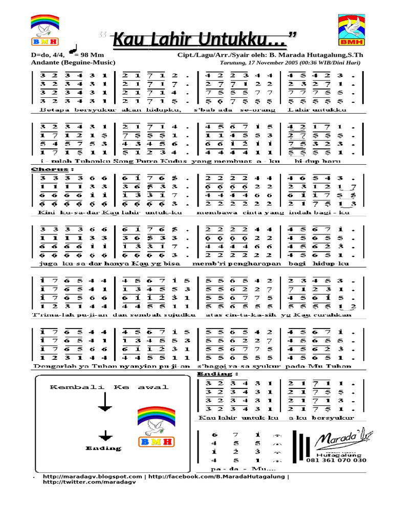 194960824 Kau Lahir Untukku | PDF