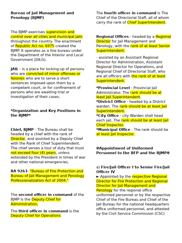 Institutional Correction 3 Cor Ad 101 | PDF | Inspector | Prison