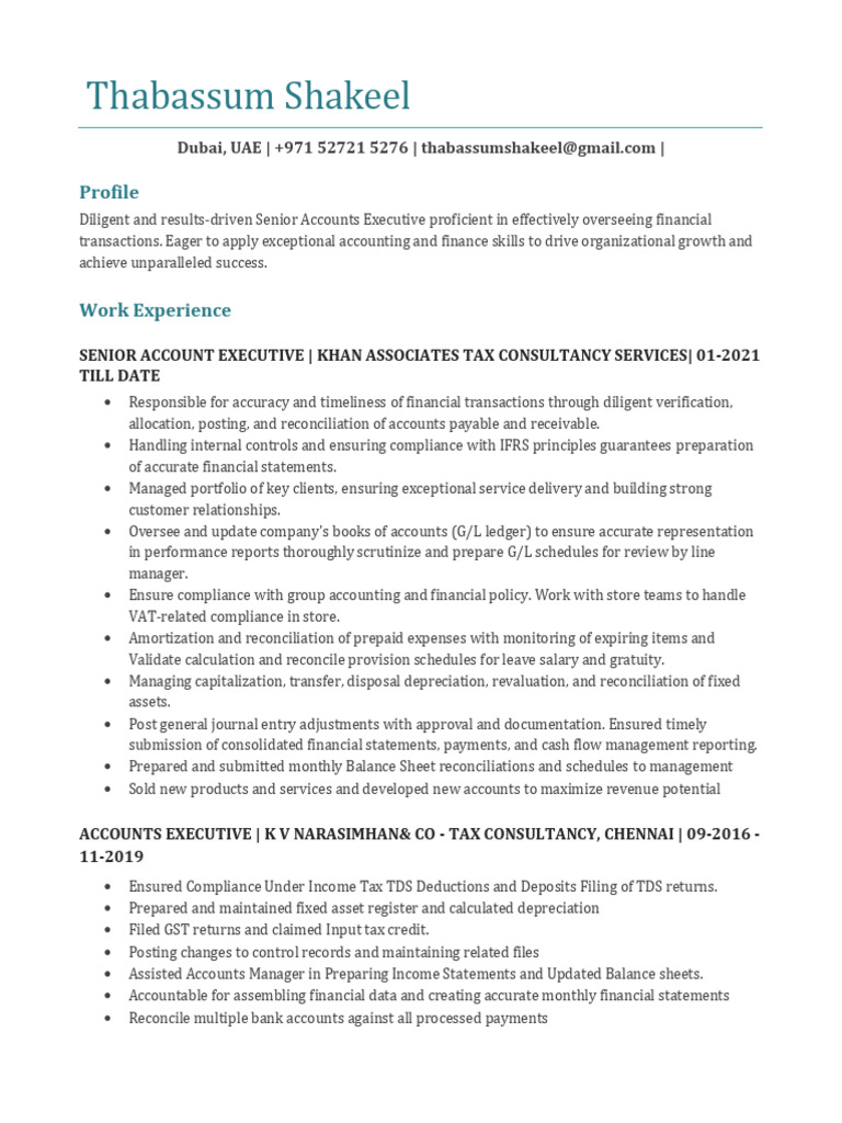 Tabu Resume | PDF | Expense | Balance Sheet