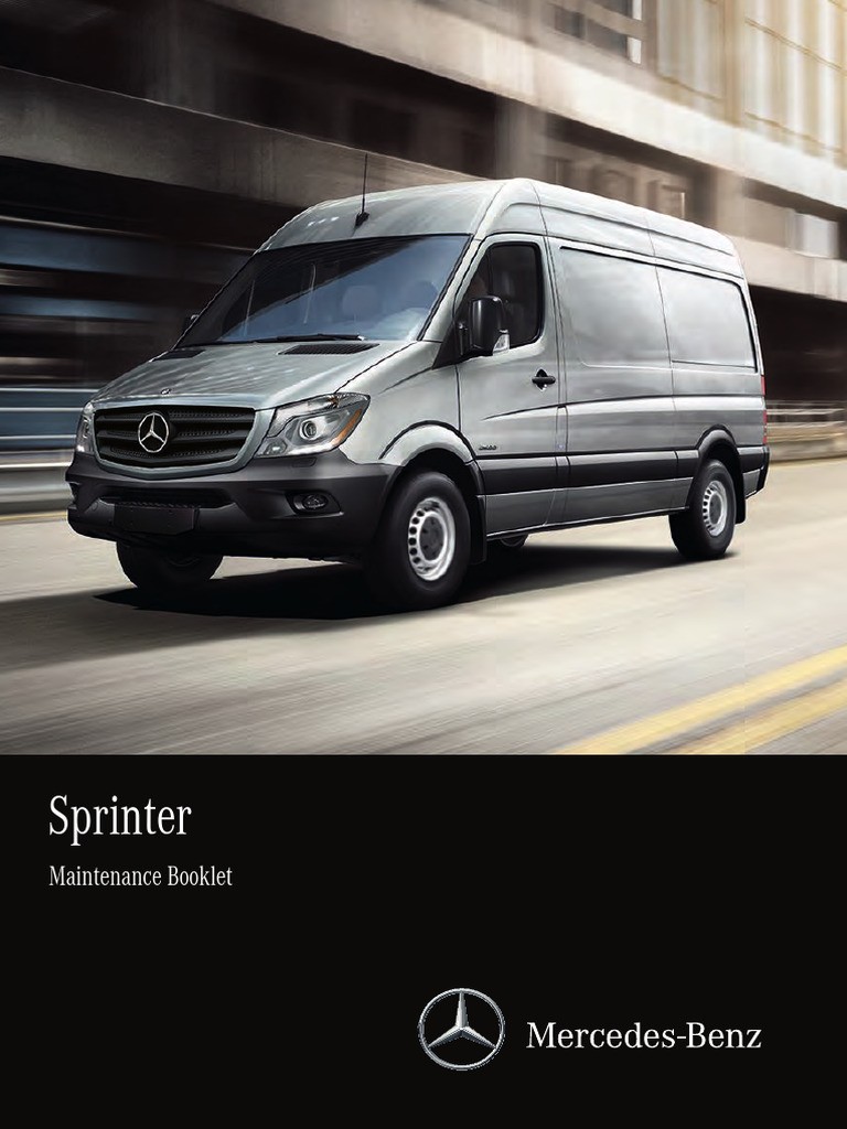 2015 Mercedes Benz Sprinter Maintenance Manual | PDF | Exhaust Gas ...