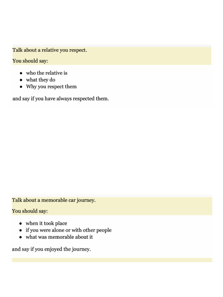 13. IELTS Speaking Practice 13 | PDF
