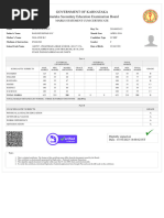 SSLC Marks Card | PDF