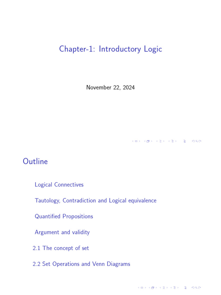 Introductory Logic Concepts Explained | PDF | Theorem | Mathematical Proof