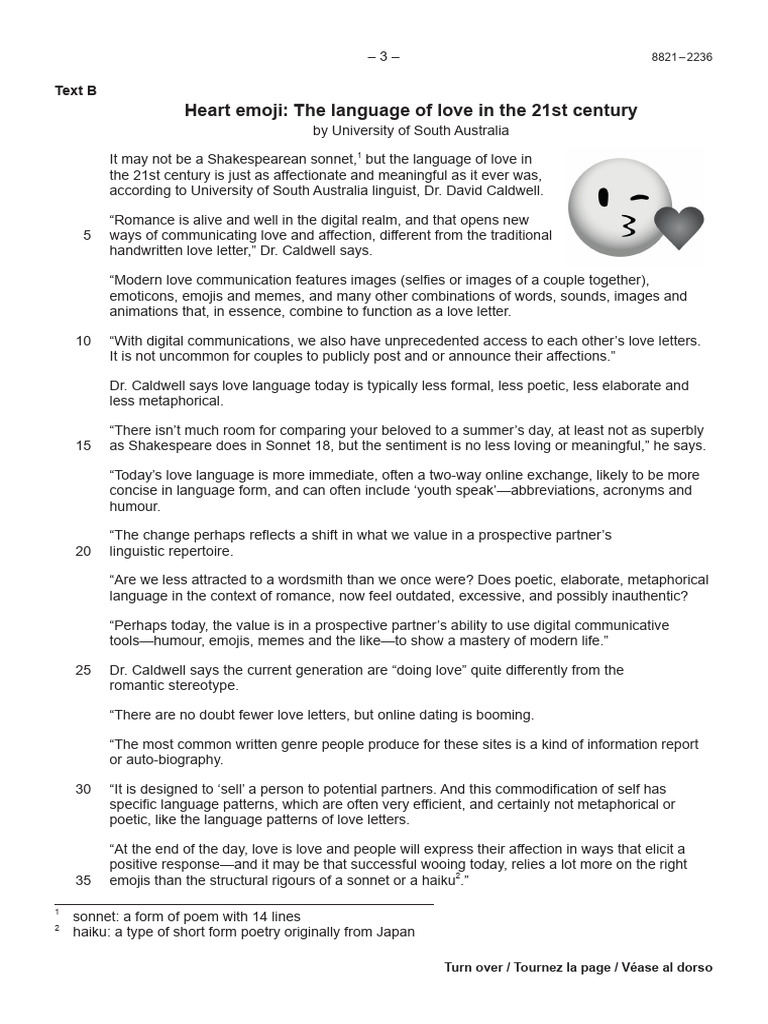 Heart Emoji | PDF | Poetry | Love