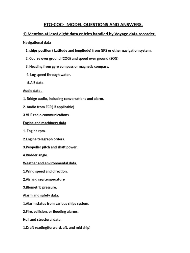 Eto-Coc Question Answers | PDF | Electric Motor | Inductor