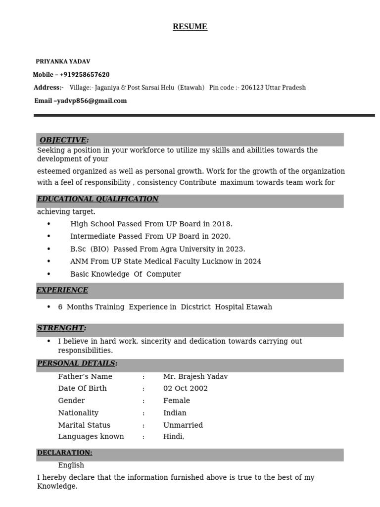 Ayush Resume | PDF