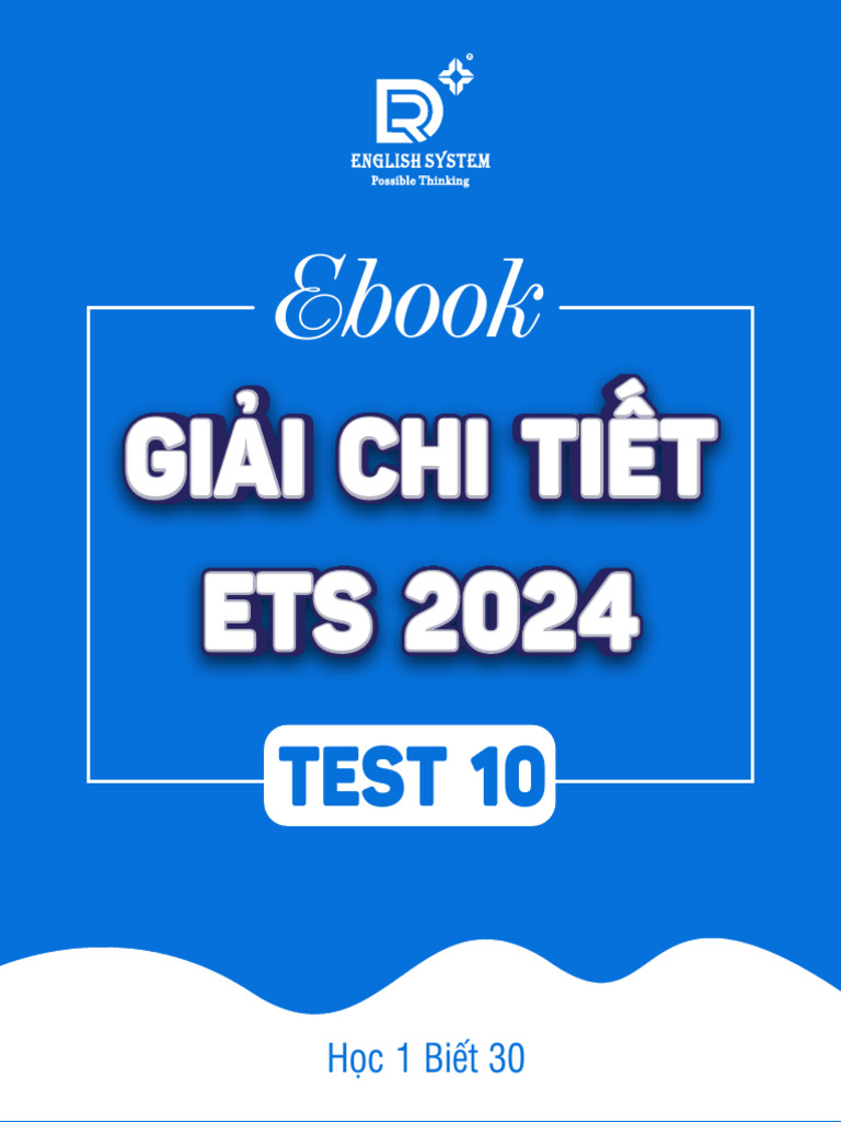 Ets 2024 - Test 10 | PDF