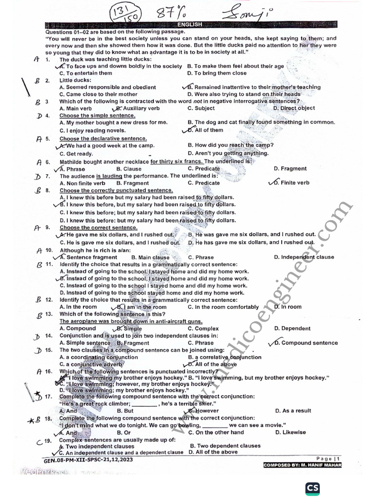 Spsc Xii Gt 8 Pdf