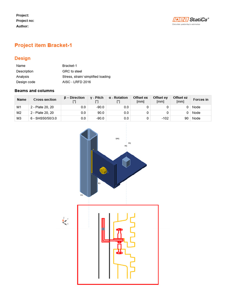 GRC Calculations Report Hotel Area Part-1 | PDF