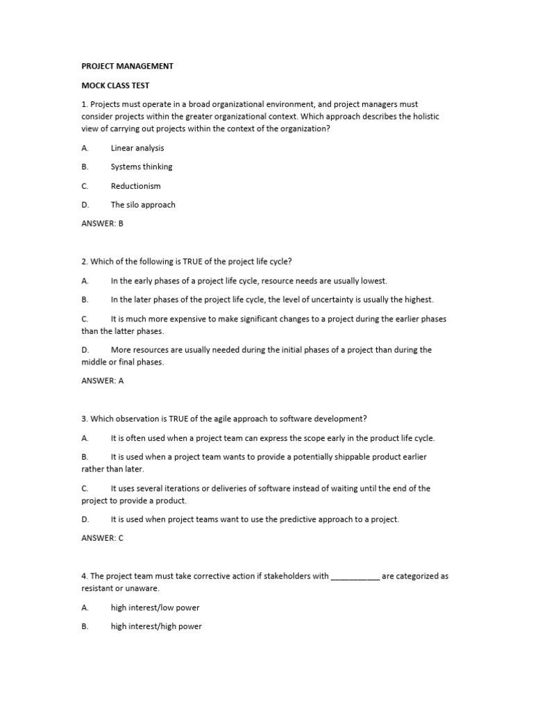Project Management Essentials Overview | PDF | Project Management ...