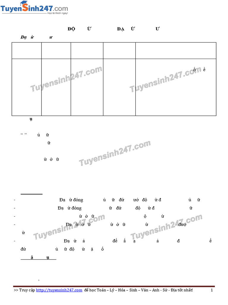 TS247 BG Dong Tu To Be Va Cac Dai Tu Nhan Xung 13035 1499246802 | PDF