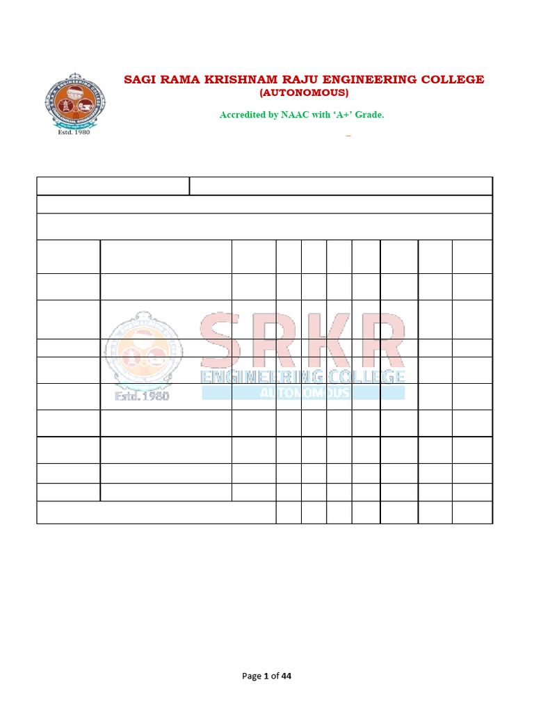 B.Tech - R23 - II - Year - AIML - Syllabus - FINAL | PDF | Class (Computer Programming) | Method ...