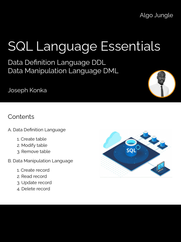 SQL Fundamentals - Joseph Konka | PDF | Data Management | Software Design