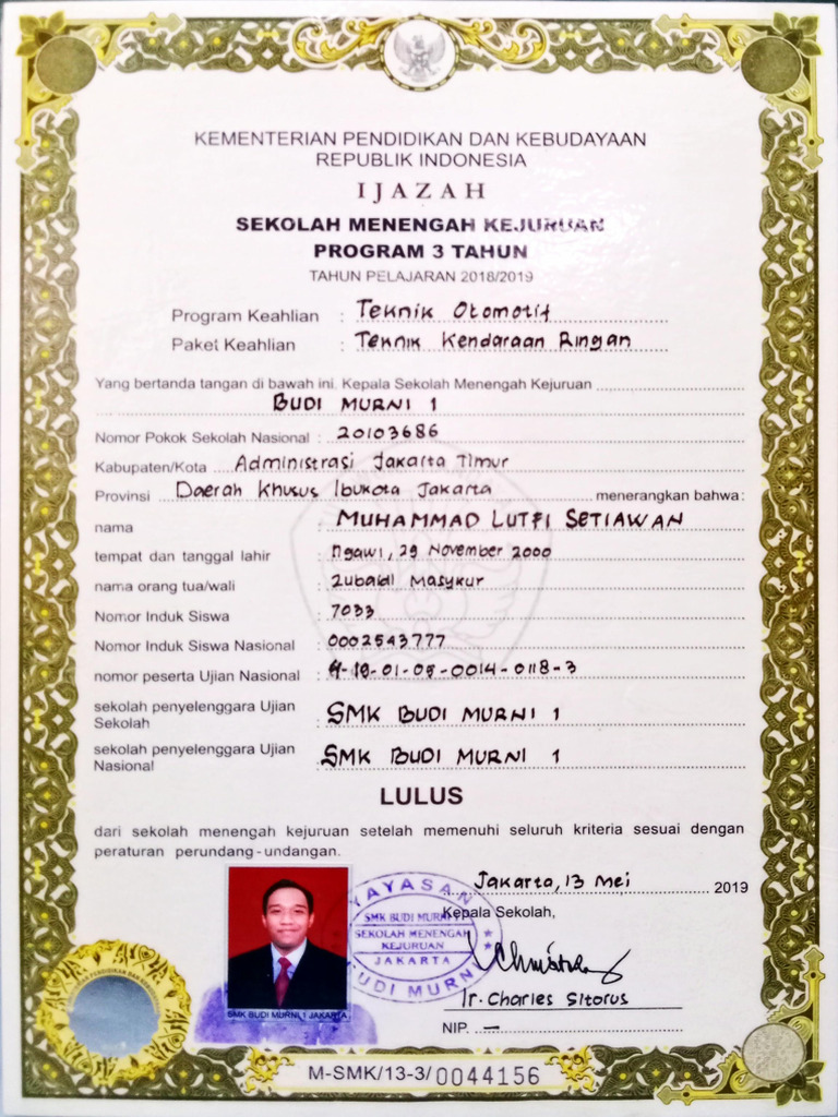 Ijazah Lutfi | PDF