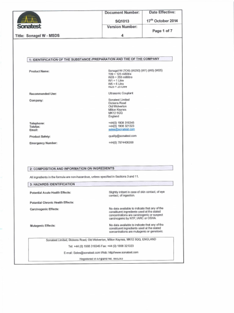 FDS - Sonagel - 17.10.2014 | PDF