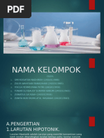 Jenis Larutan: Hipotonik, Isotonik, Hipertonik | PDF