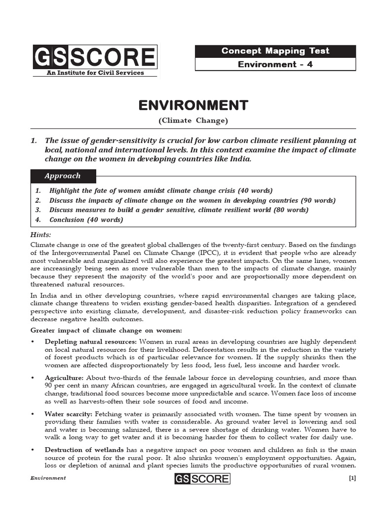 Concept-Mapping-Test_Environment-Hints-4 | PDF | Ozone Depletion ...