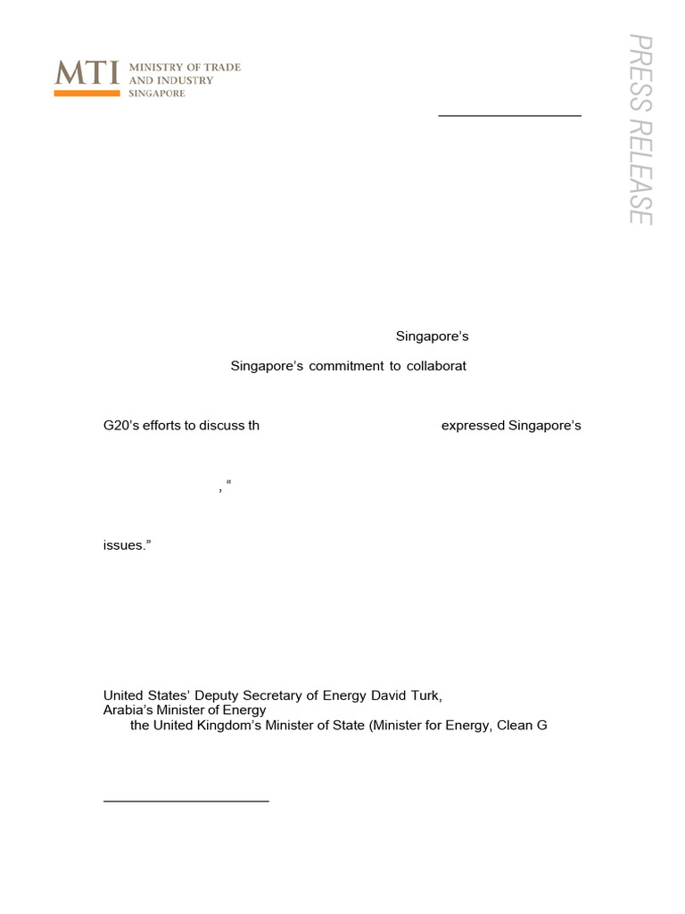 MOS Alvin Tan attends G20 Climate and Energy Joint Ministerial Meeting ...