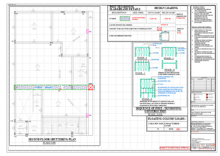 a2342_r0_06.06.2023-A4_shuttering Drawing for Second Floor. (1) | PDF ...