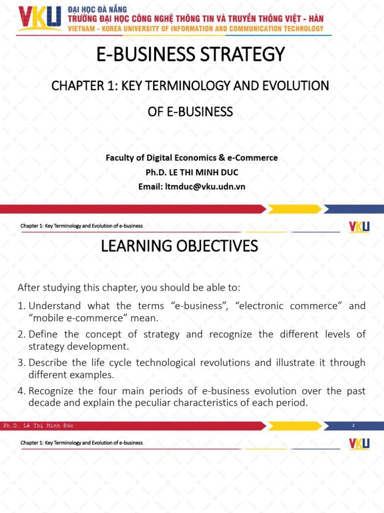 Chapter 1 - EBS - Key Terminilogy | PDF | Electronic Business | E Commerce