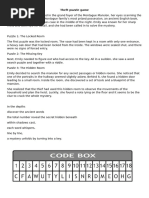 Murder Mystery Answer Key | PDF