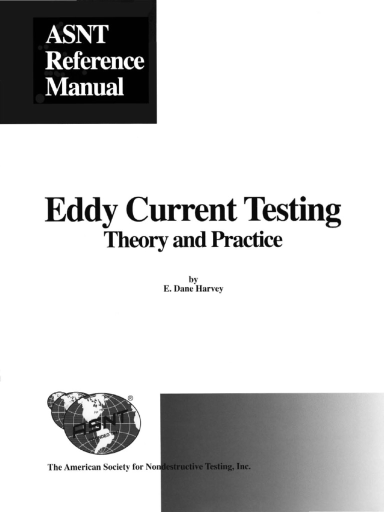 ASNT Reference Manual Eddy Current | PDF | Inductor | Electromagnetic Induction