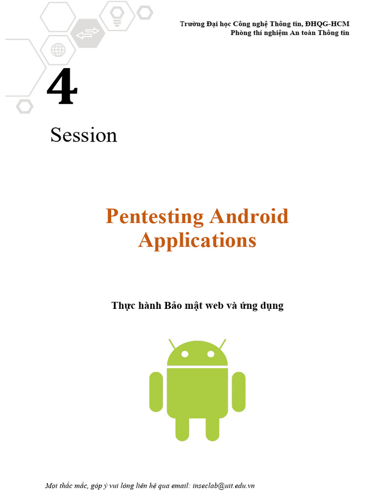 Lab 4 - Android Pentesting - Version 2 | PDF