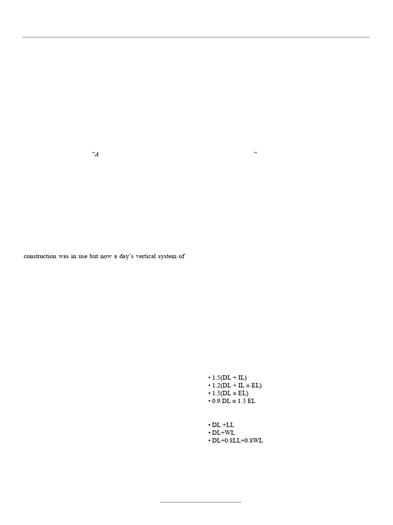 High-Rise Building Design with STAAD Pro | PDF | Beam (Structure) | Bending