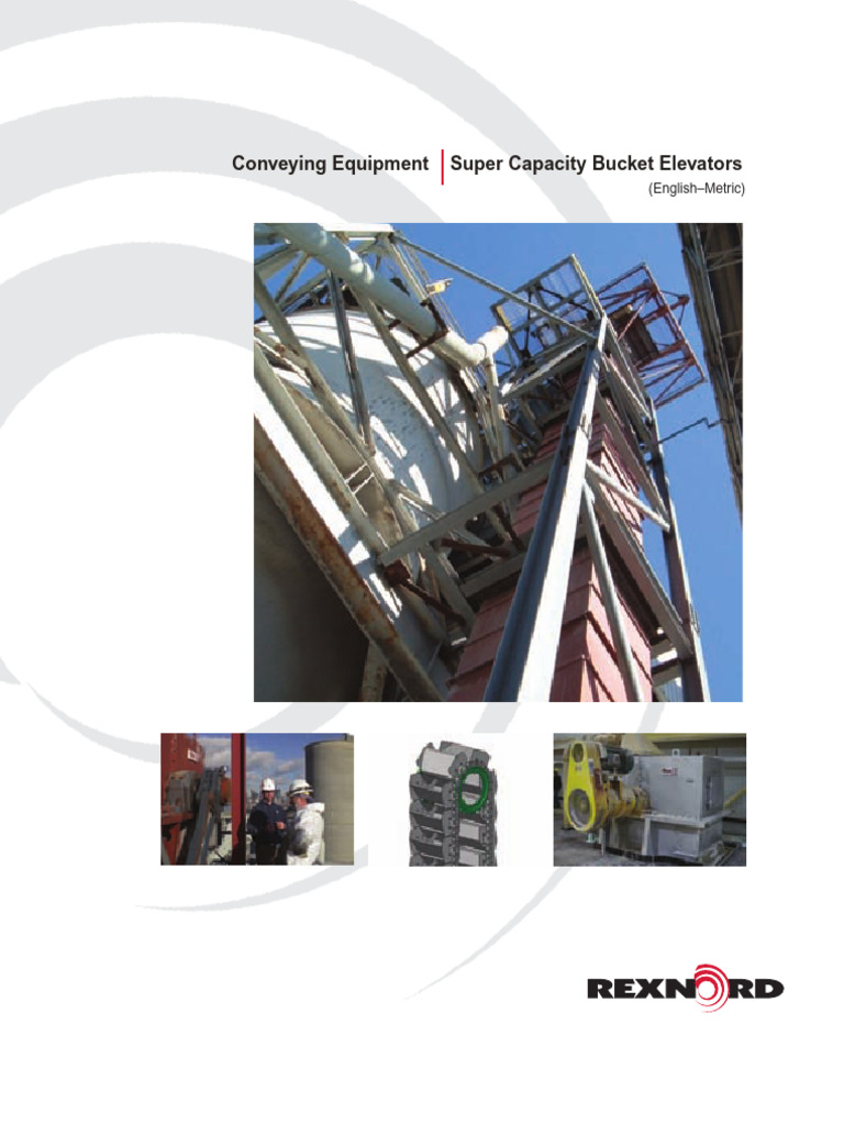 5501_Rexnord Super-Capacity Bucket Elevators_Brochure | PDF | Elevator | Bituminous Coal