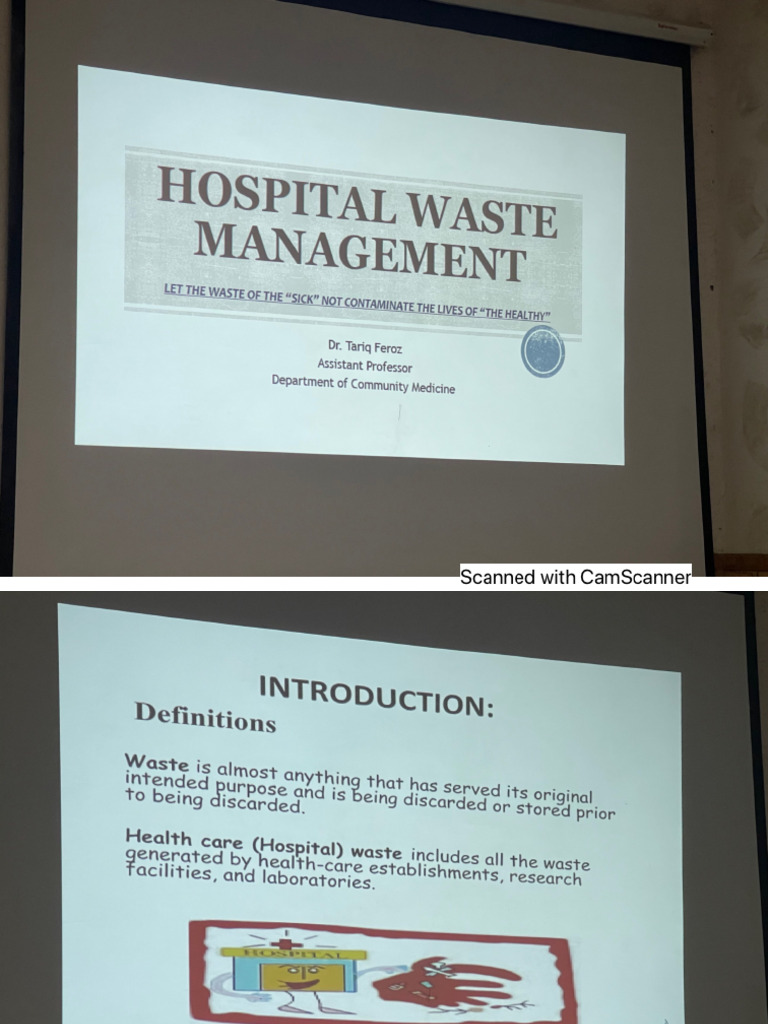 hospital waste management | PDF