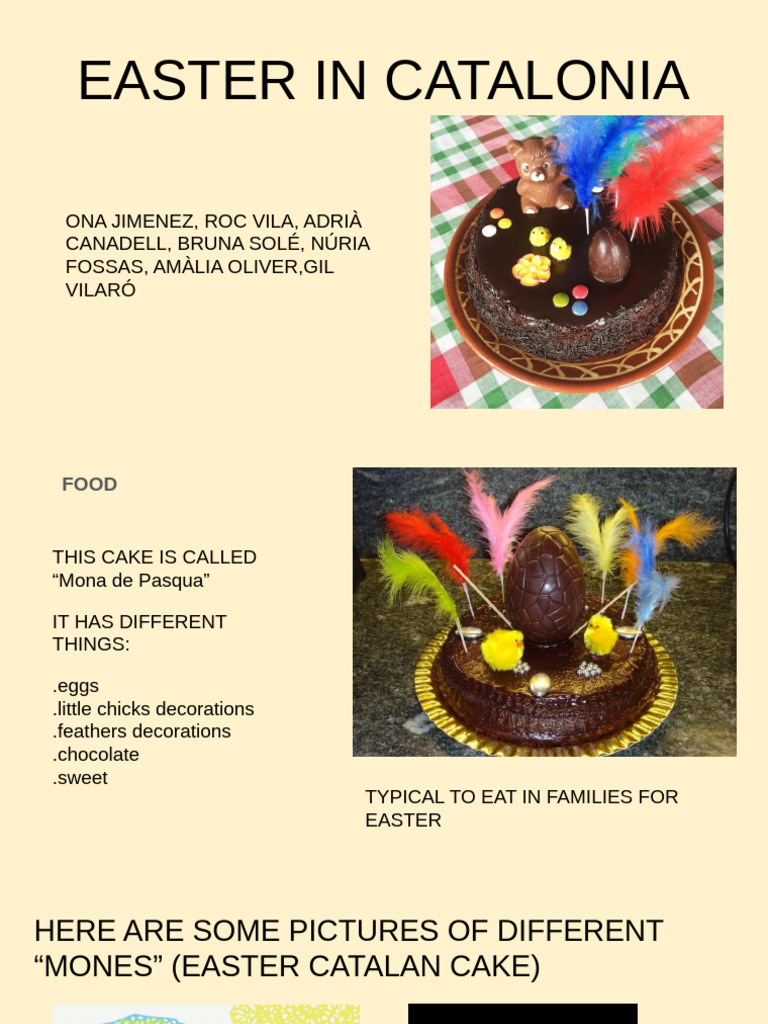 Easter in Catalonia | PDF