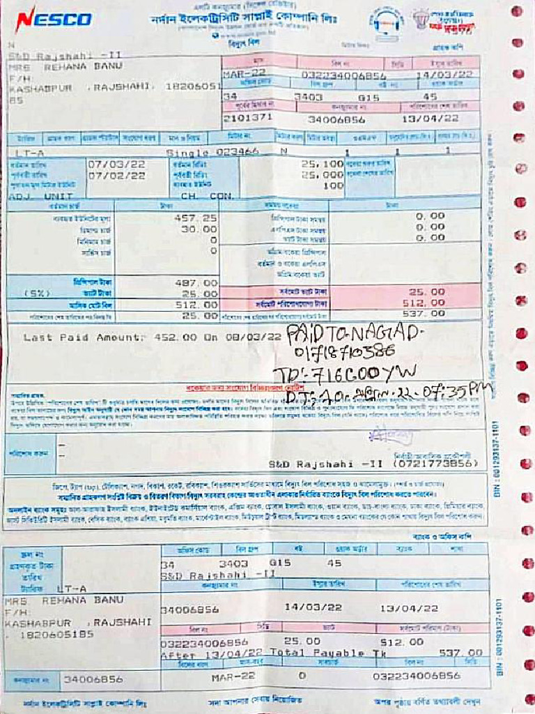 Electric Bill | PDF