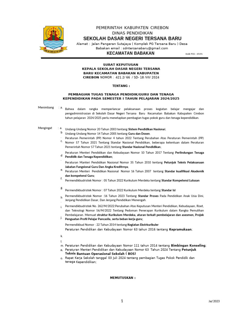 SKBM 2024-2025 | PDF