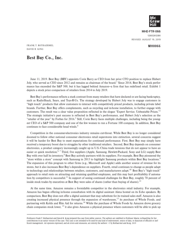 best buy | PDF | Best Buy | Walmart