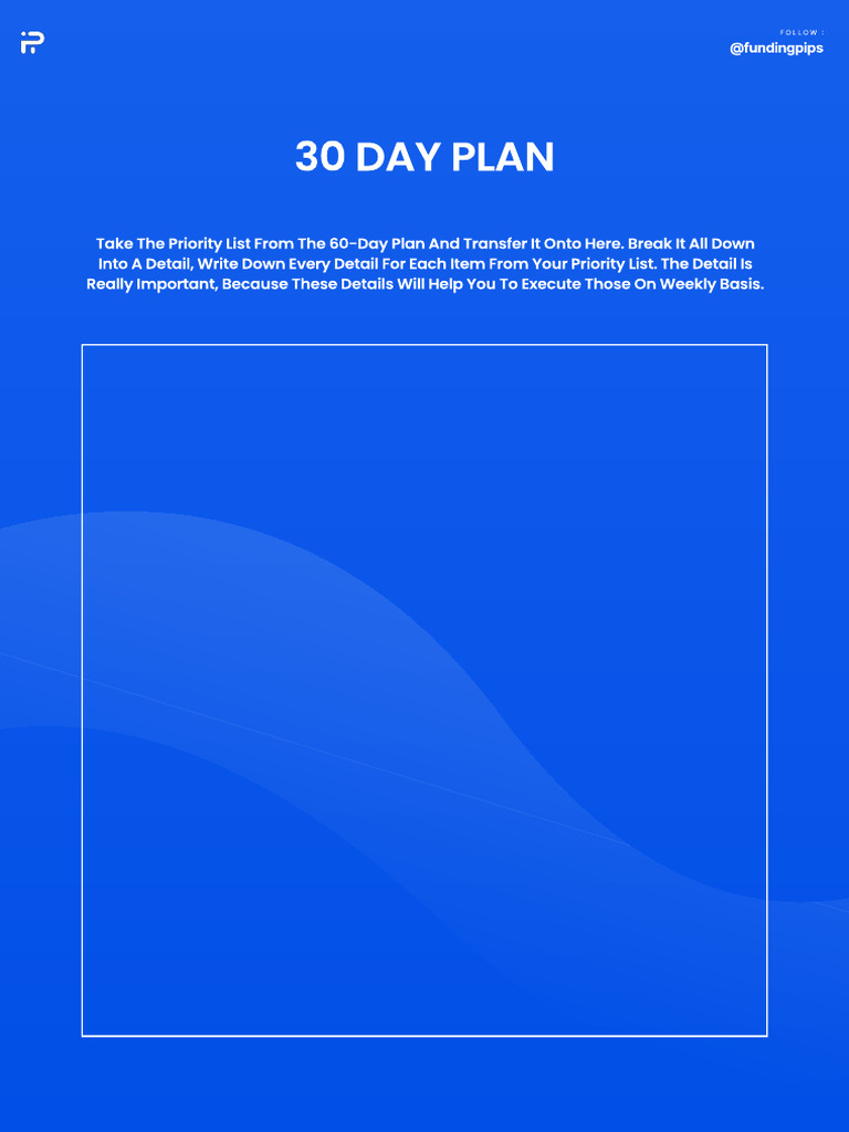 Goals - 30 Days | PDF