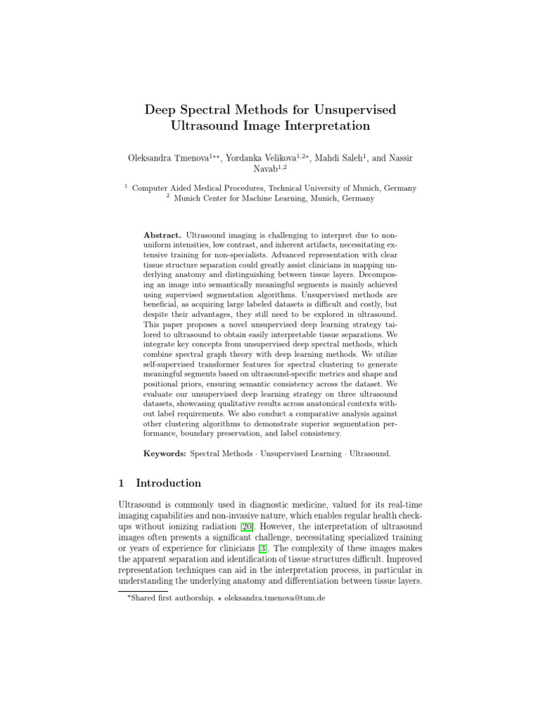 Deep Spectral Methods for Unsupervised 超分图分析 | PDF | Image Segmentation | Deep Learning