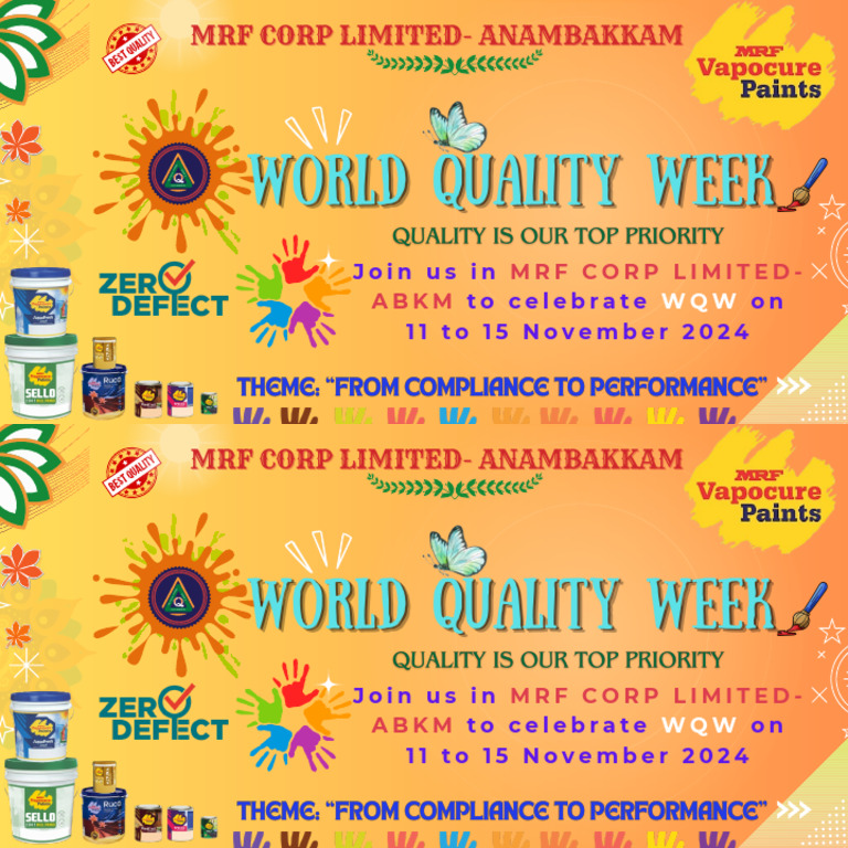 World Quality Week | PDF