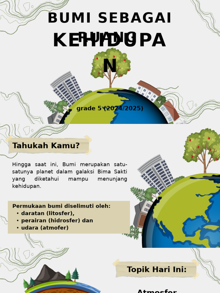 Kenampakan Alam Bumi dan Komposisinya | PDF