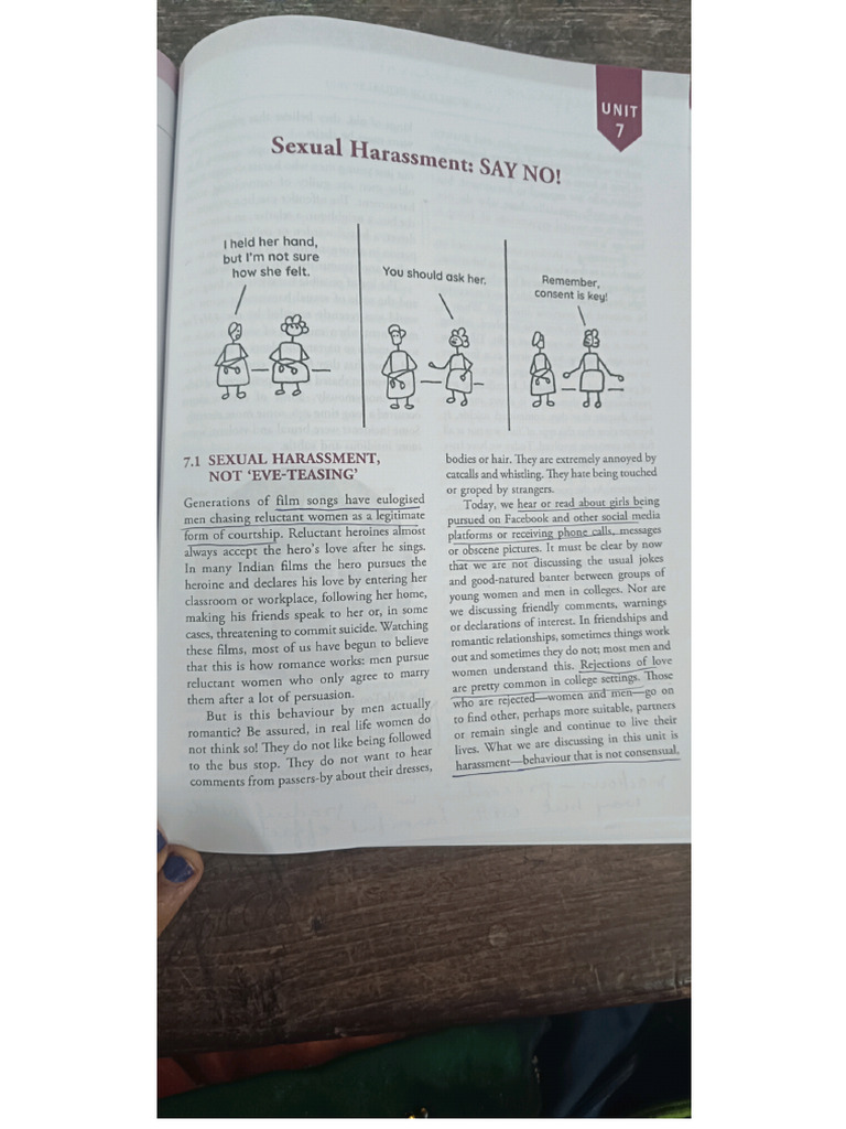 Sexual Harassment Say No | PDF