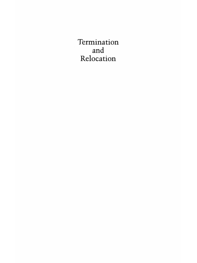 Termination and Relocation Policies, 1945-1960 | PDF | Native Americans ...