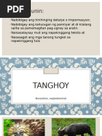 Mga Transitional Devices Sa Filipino | PDF