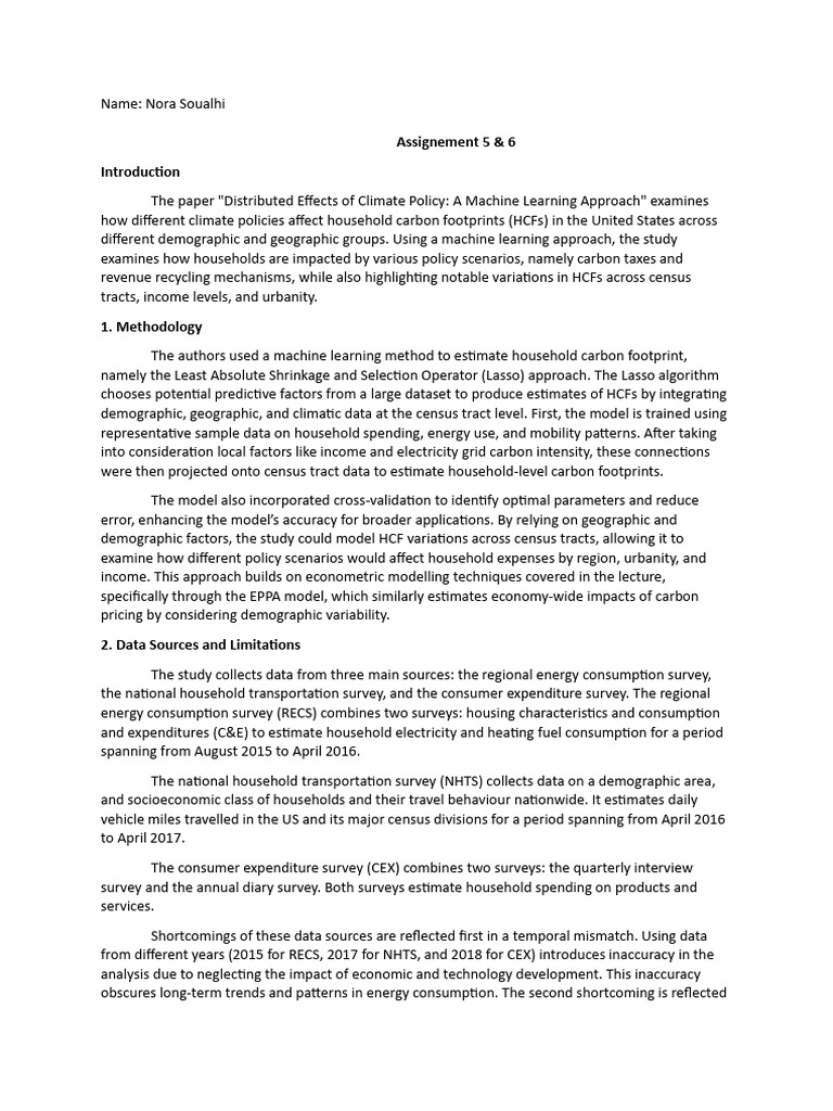 Assignment 5&6 | PDF | Market Power | Taxes