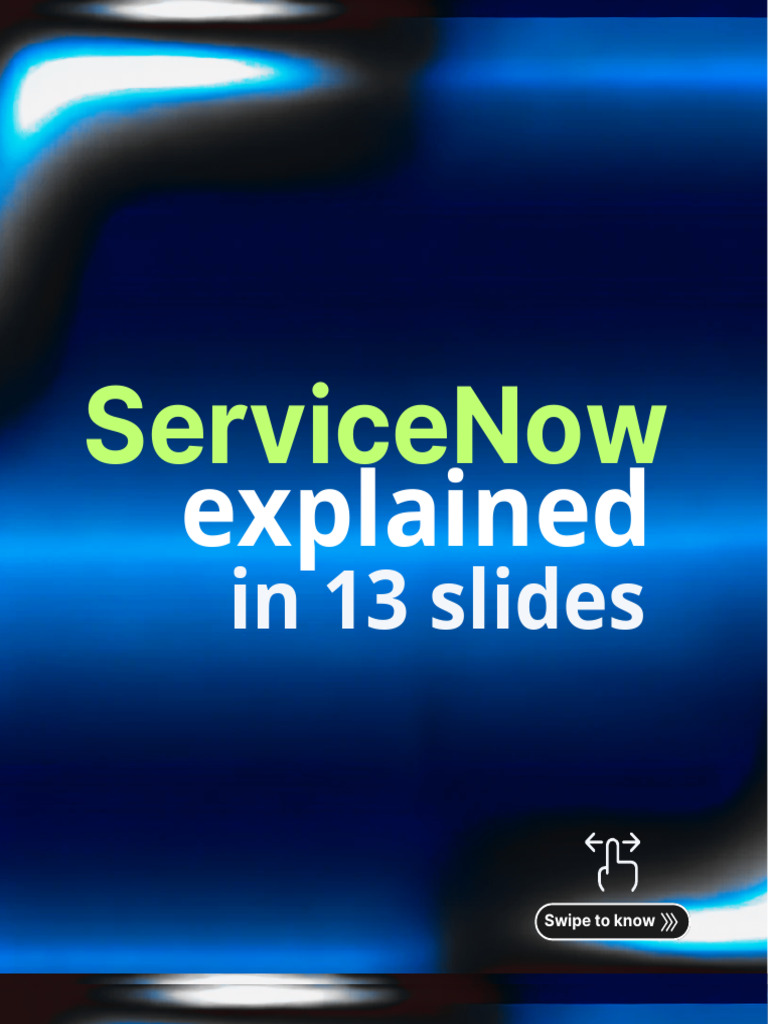 Servicenow Introduction | PDF | Information Technology | Business