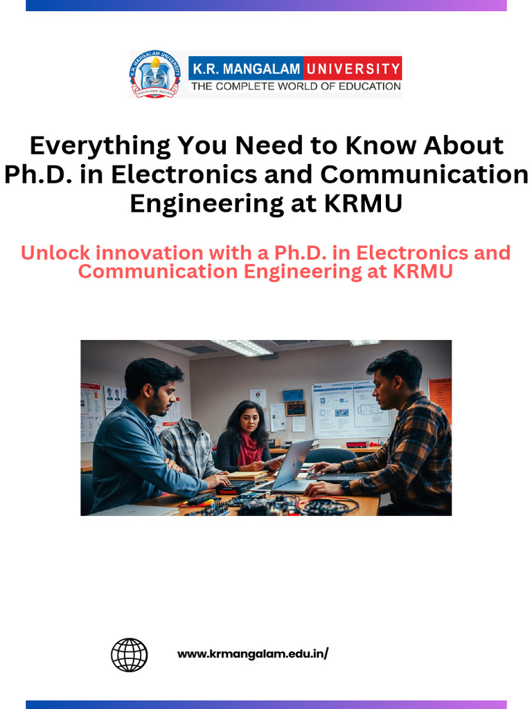 Everything You Need To Know About Ph.D. in Electronics and ...