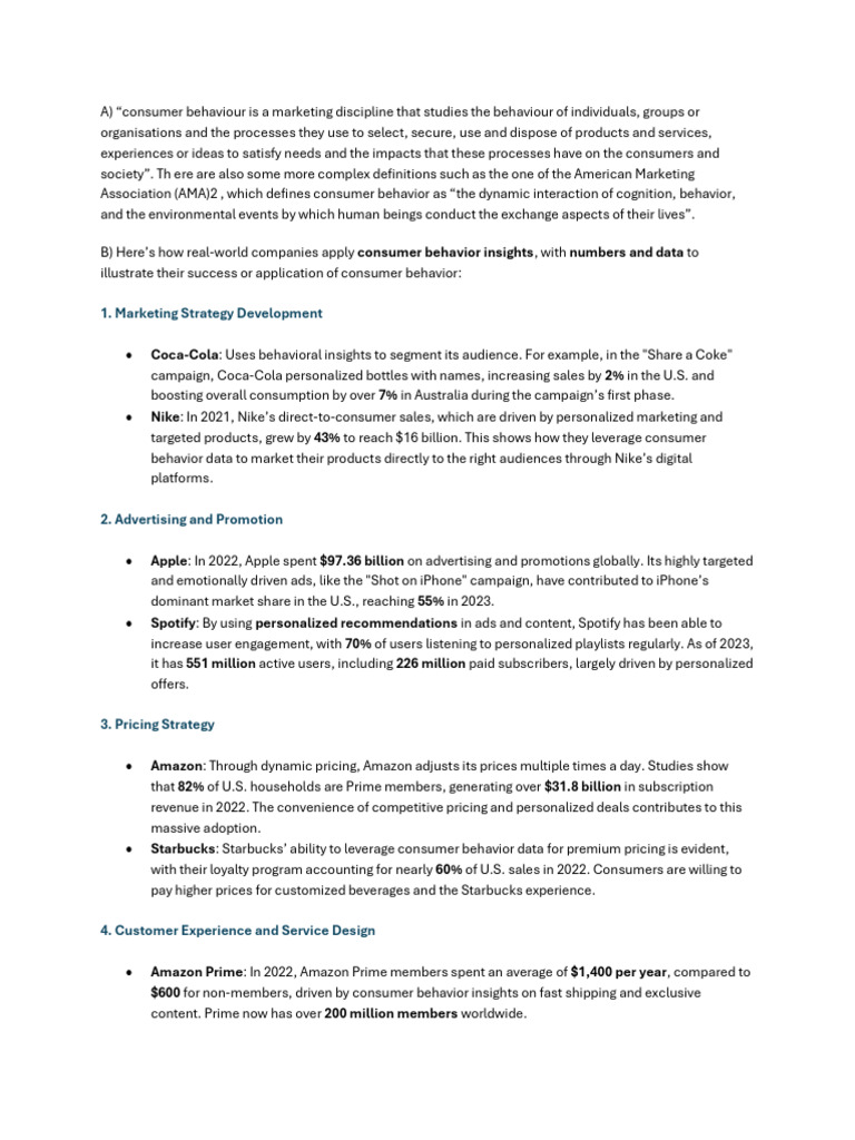 Consumer Behaviour Mid Term Notes | PDF | Market Segmentation ...