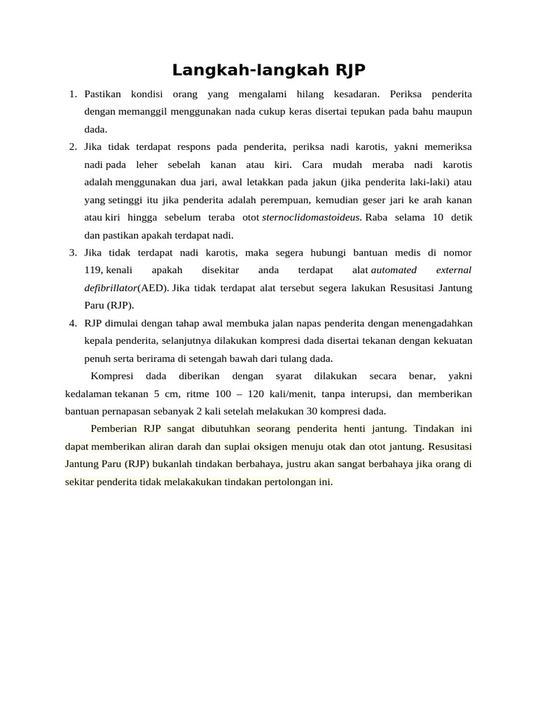 Langkah RJP dan Glosarium | PDF