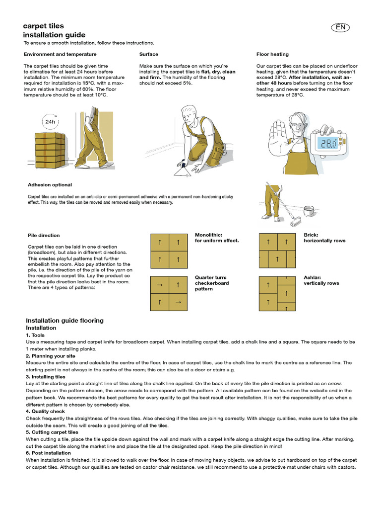 Tile Instructions | PDF